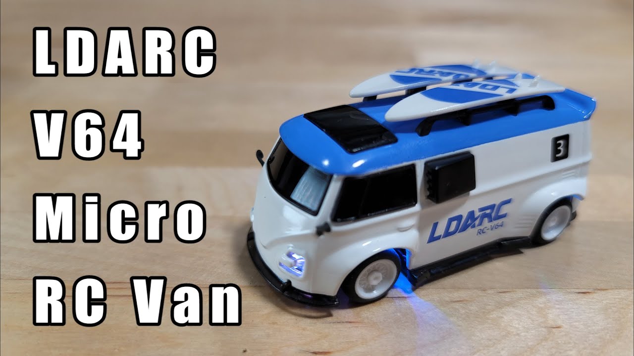 LDARC V64 Micro RC Van - YouTube