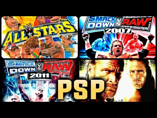 Sony Psp Wwe Games
