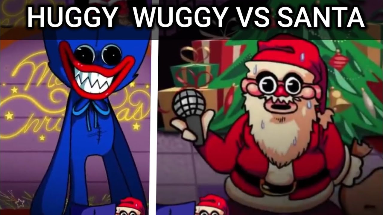 Huggy Wuggy Vs Santa Claus (Playtime) // FNF Mod x Poppy Playtime ...