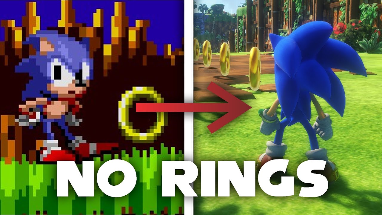 if i collect a ring, i switch sonic games - YouTube