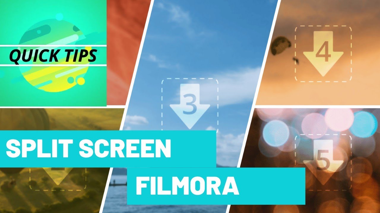 Filmora Split Screen | How To Make A Split Screen Video in Filmora ...