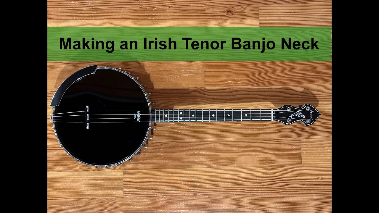 Making an Irish Tenor Banjo - YouTube