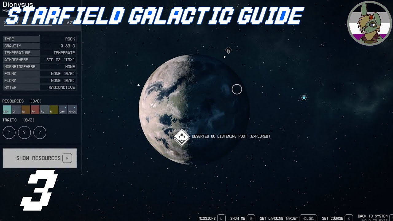 Starfield Galactic Guide 3: Dionysus, Olympus - YouTube