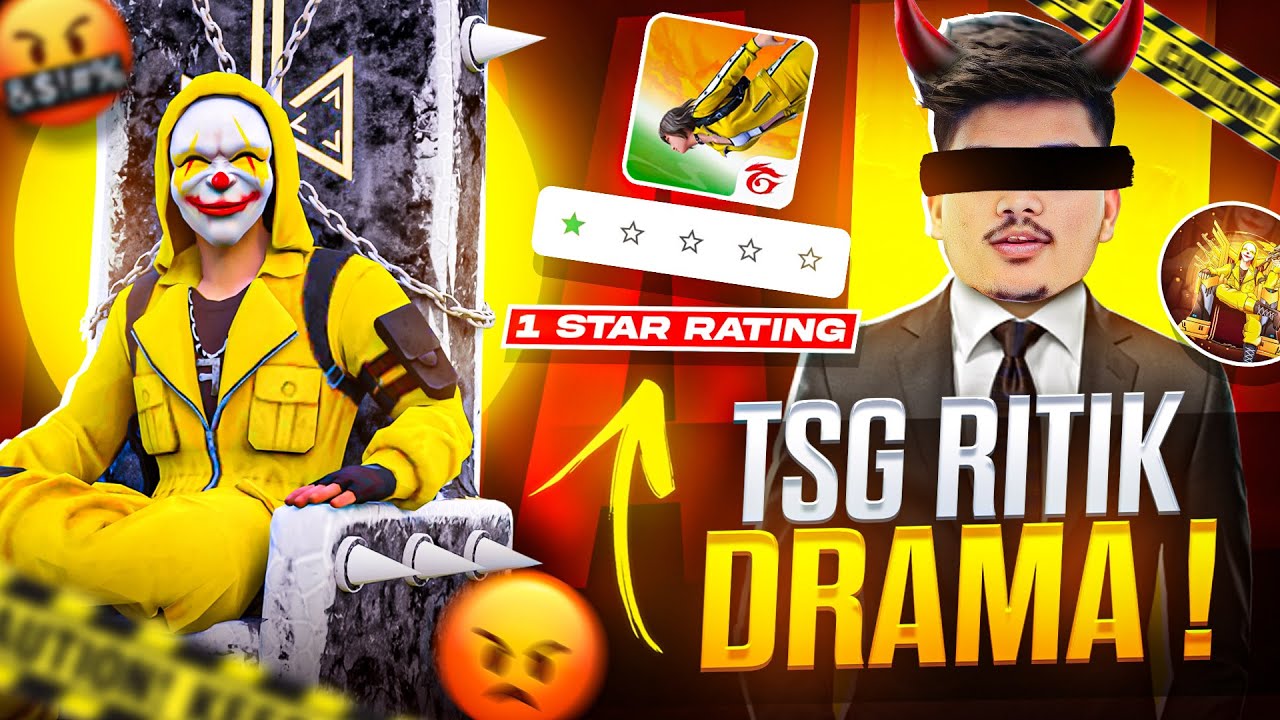 TSG RITIK FREE FIRE INDIA DRAMA EXPOSED 🤡 - TechPro Harsh - YouTube
