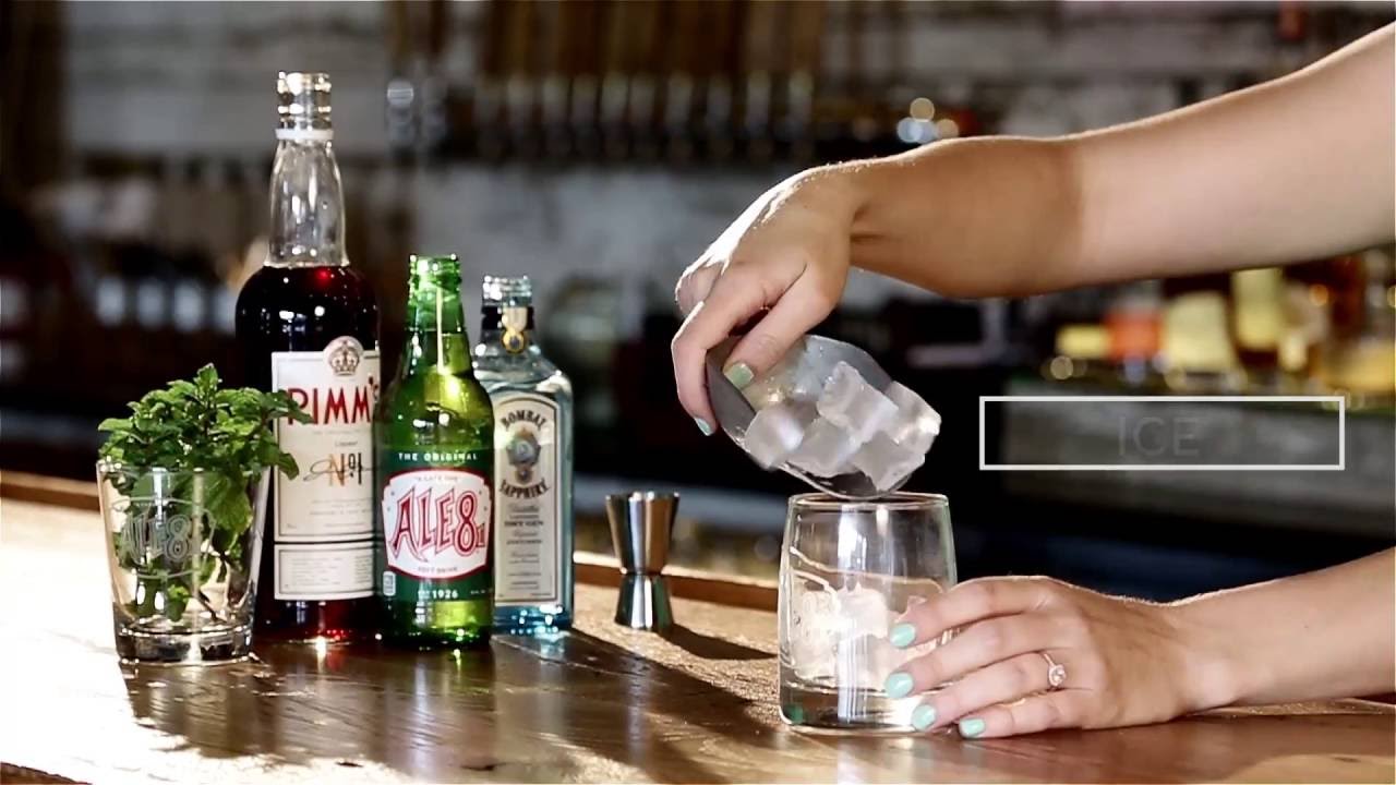 Uncommon Cocktails by Ale-8-One - "The Commonwealth" - YouTube