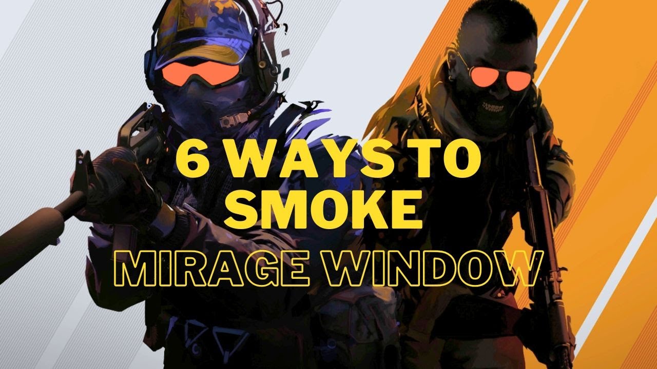 How to Smoke on Mirage Window in CS2 | CS2 | CS:GO #cs2 #csgo # ...