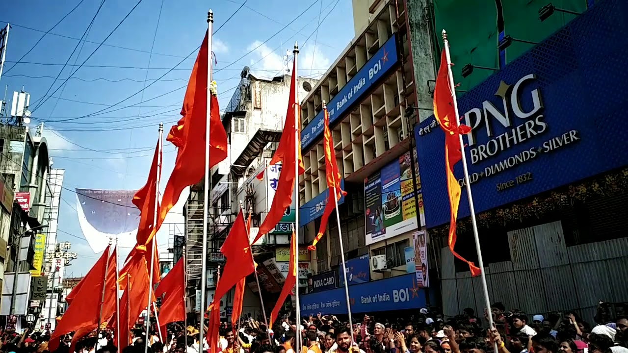 Saffron Flags (भगवा ध्वज) rhythmic dance - YouTube