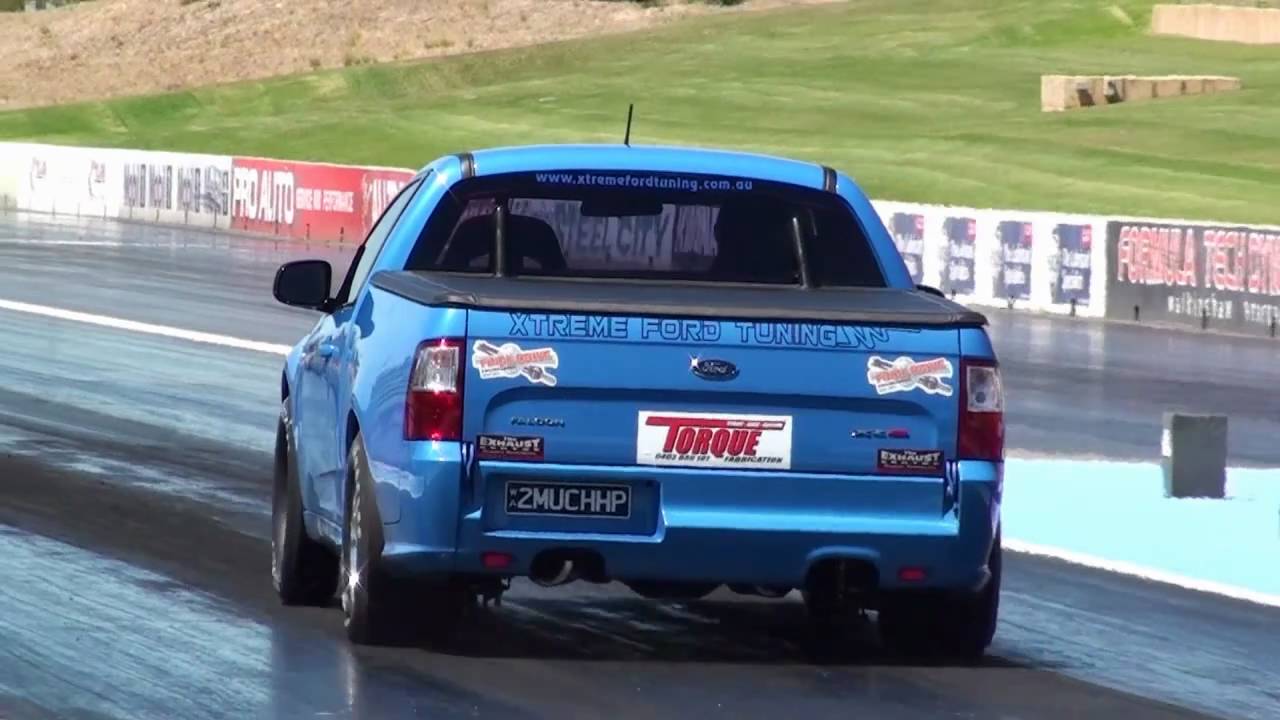 Simon Birch debuts new supercharged FG XR8 ute - YouTube