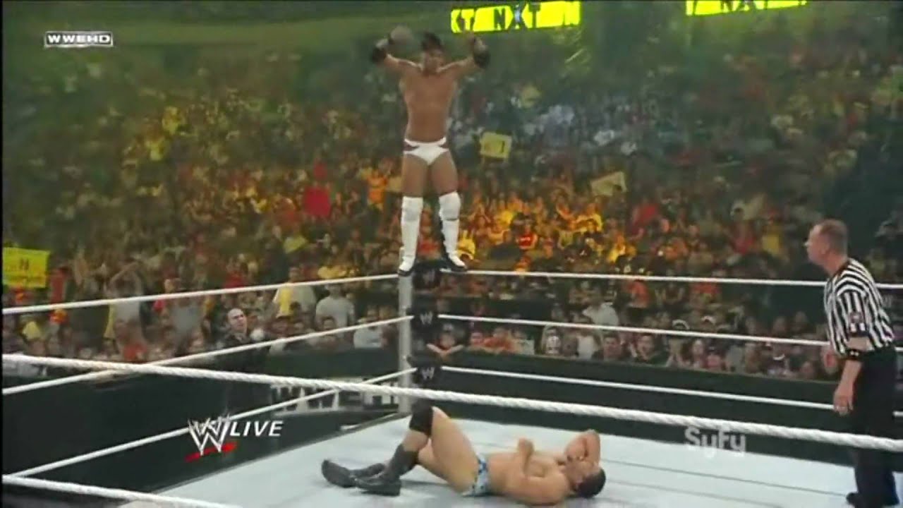 Wade Barrett vs David "A-List" Otunga vs Justin Gabriel - YouTube
