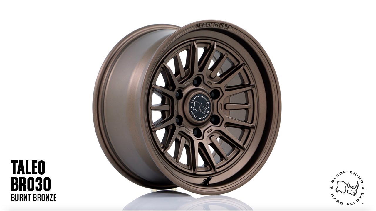 Black Rhino Taleo BR030 | Burnt Bronze | 17x8.5 - YouTube