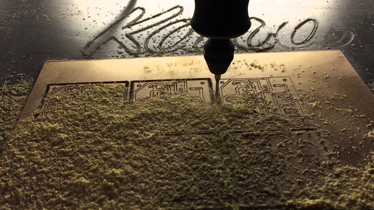 Shapeoko v2 (PCB Milling) - YouTube