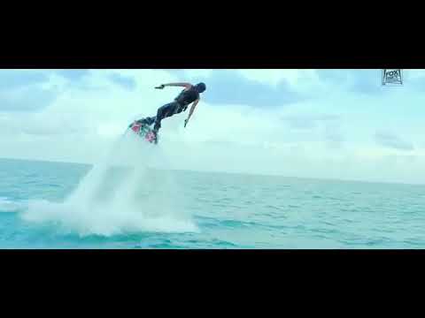 bang bang water fly boarding war  hritik roshan