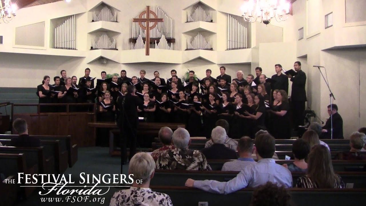 'Invictus' performed by The Festival Singers of Florida - YouTube