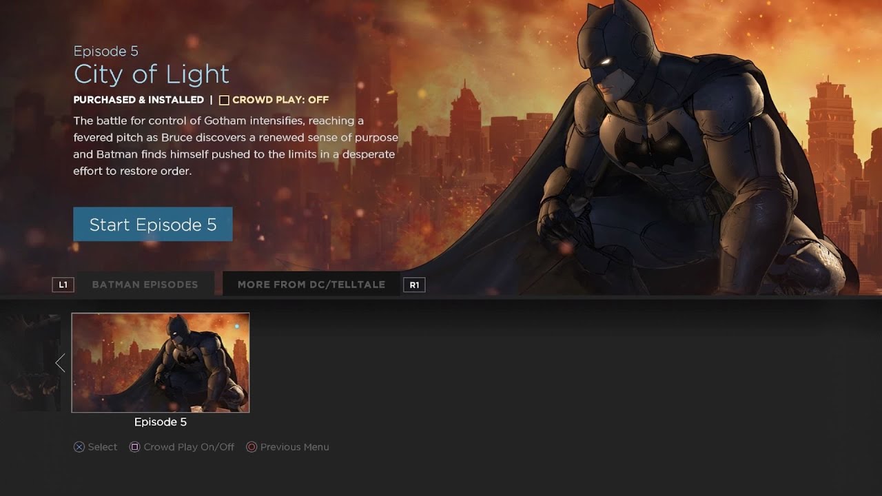 Batman: The Telltale Series Episode 5 - Teaching Dialogue Choices - YouTube