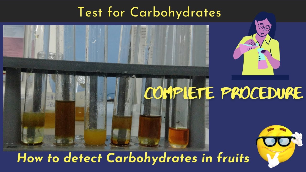 Test for Carbohydrates /Qualitative phytochemical screening / Complete ...