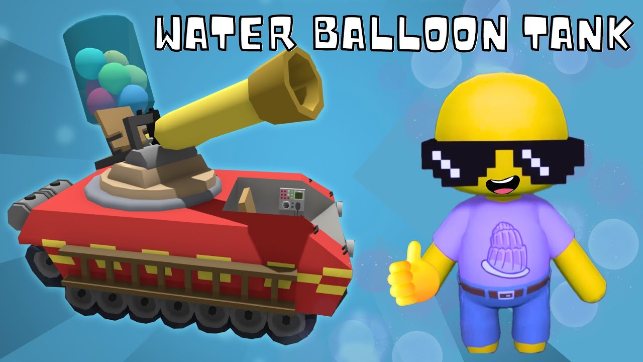 I Unlocked The Epic Water Balloon Tank In Wobbly Life! - YouTube