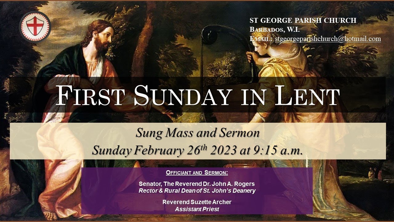 First Sunday in Lent (Year A) - YouTube