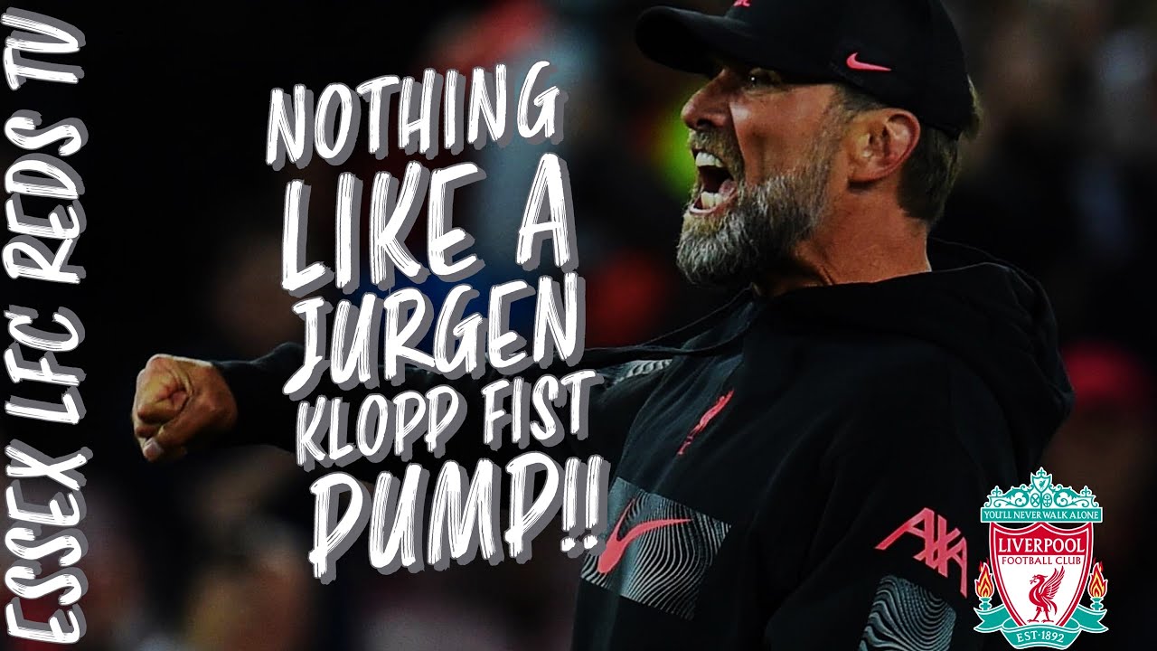 My First JURGEN KLOPP fist pump of the season infront of the KOP ...