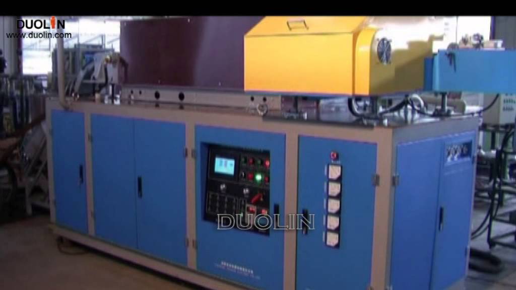 Auto induction forging machine - YouTube