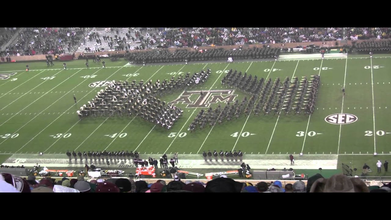 Fightin' Texas Aggie Band 15 11 2014 - YouTube