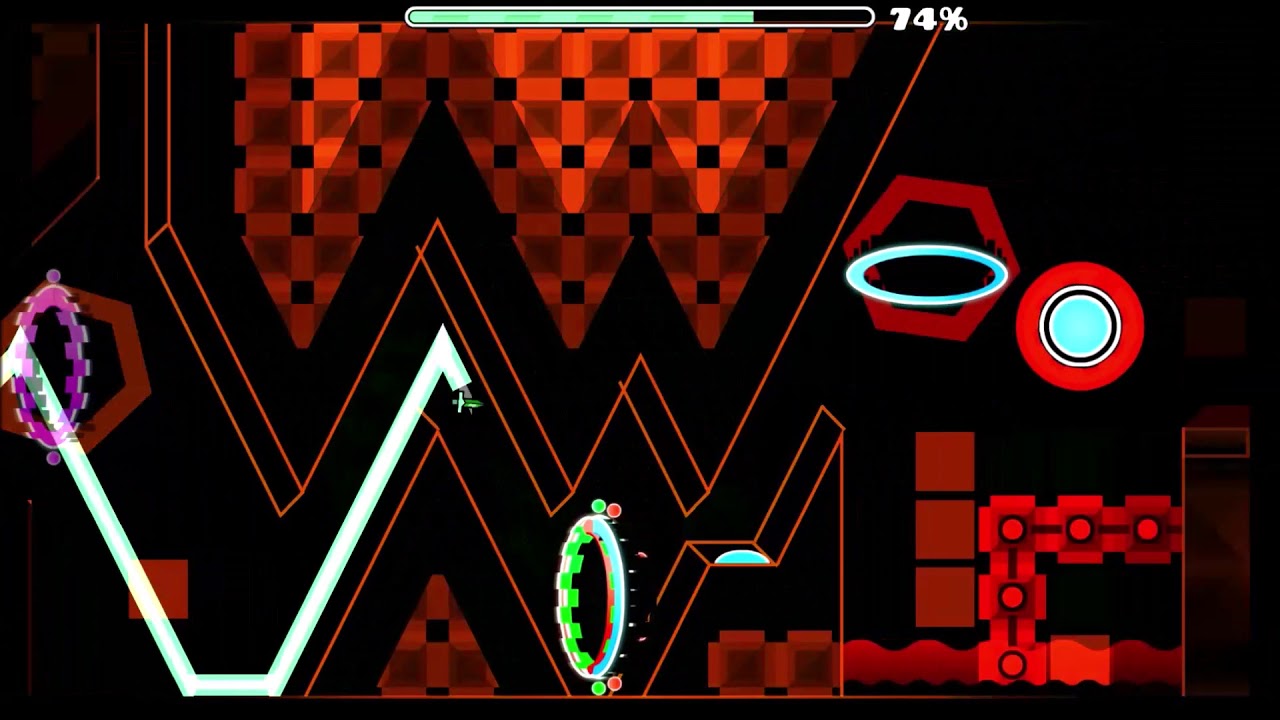 Cyber Chaos 100% by Hinds [Insane Demon] | Geometry Dash 75Hz - YouTube