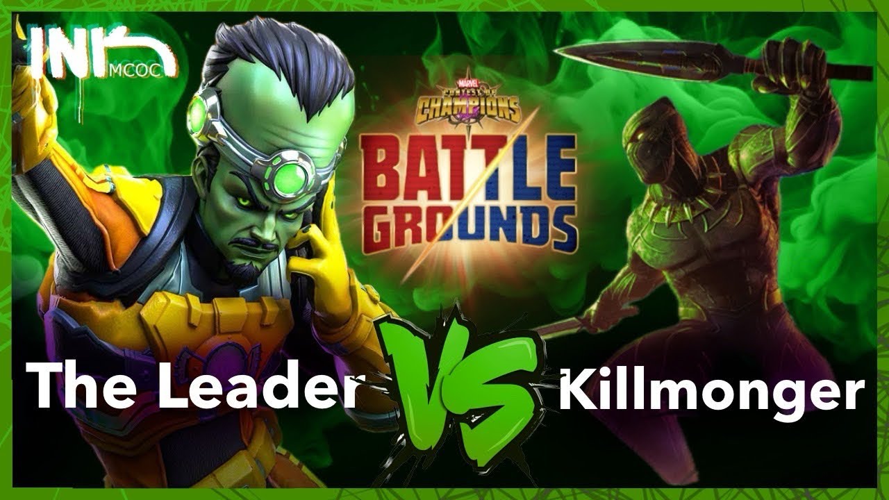 The Leader CHEESES Killmonger in BGs -Marvel Contest of Champions - YouTube