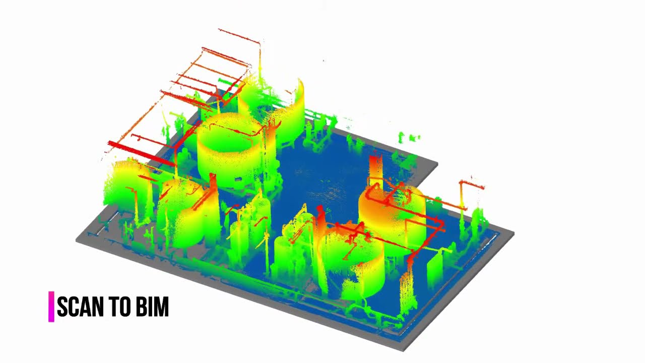 SCAN TO BIM PROJECTS EXECUTED - YouTube