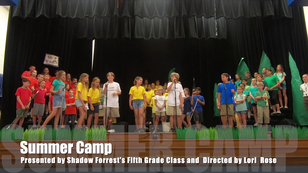 2019 0506 Shadow Forrest Elementary 5th Grade Music Program - YouTube