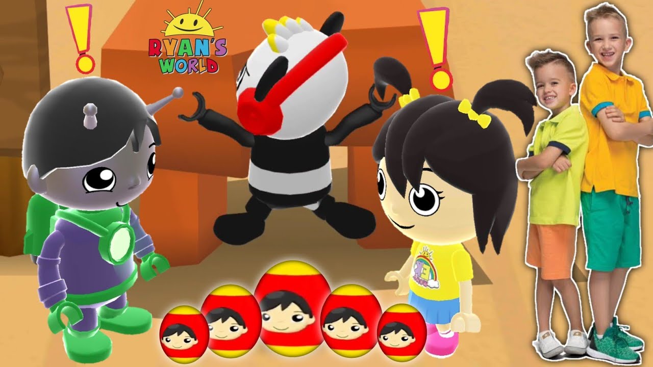 Tag with Ryan - Combo Panda vs Ry Glorb vs Emma & Kate vs Vlad and Niki ...