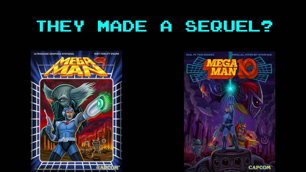 Mega Man 9 & 10 (Wii/Xbox 360/PS3) Review - They Made a Sequel? - YouTube