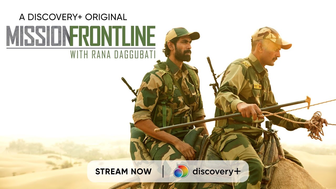 Rana lives the BSF life for a day on Mission Frontline | Discovery+ App ...
