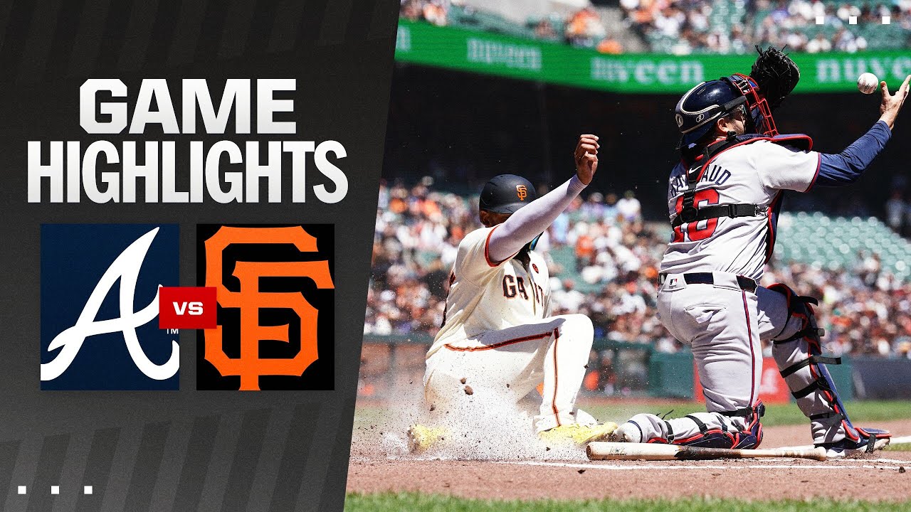 Braves vs. Giants Game Highlights (8/15/24) | MLB Highlights - YouTube