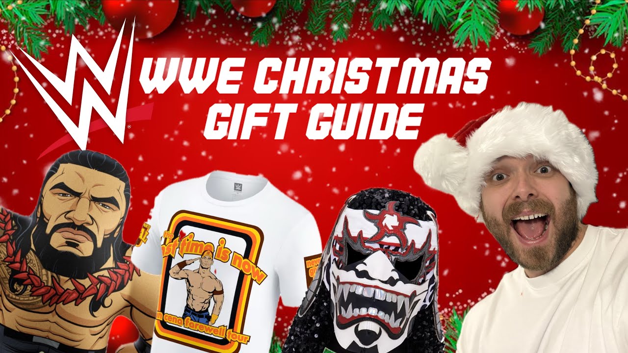 Ultimate WWE Christmas Gift Guide 2025! Figures, T-shirts, Stocking ...