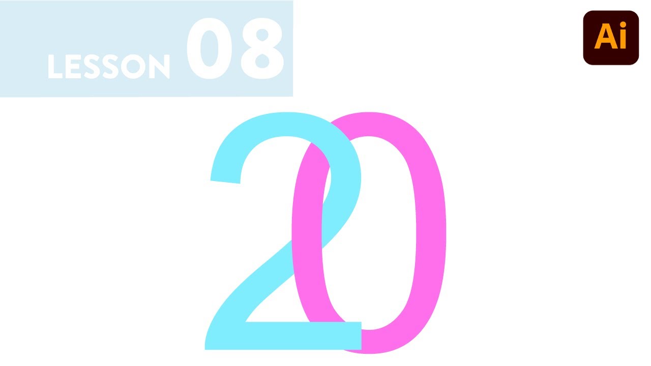 Lesson 08 | Illustrator | Number | Practice Tools | TTC - Graphics ...