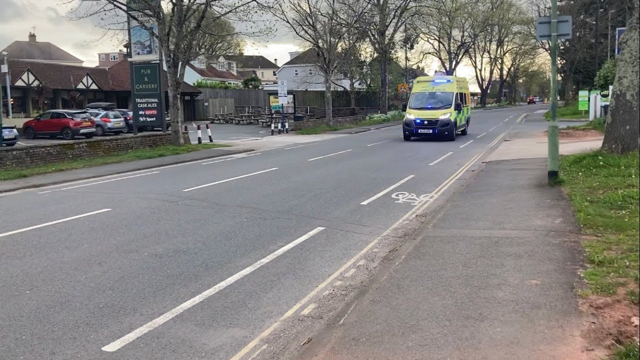 SWAST fiat ducato DCA responding in Torquay - YouTube