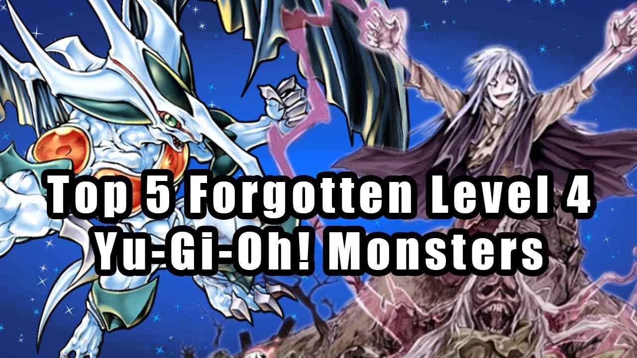 Top 5 Forgotten Level 4 Yu-Gi-Oh! Monsters - YouTube