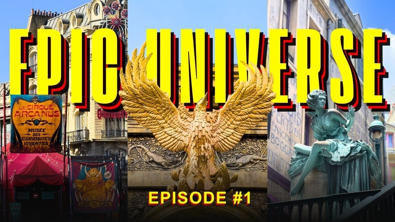 VLOG - EPIC UNIVERSE - LA PLACE CACHÉE - YouTube