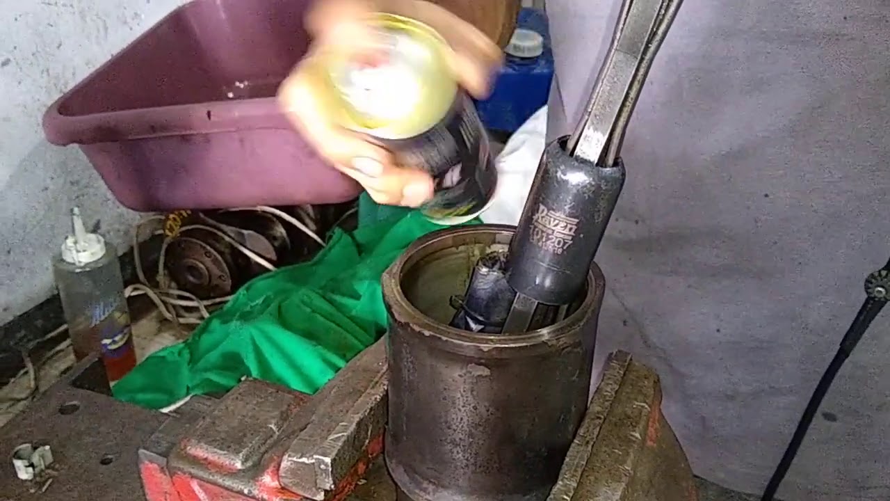 brunimento cilindro , faça vc mesmo , Peugeot 206 , sistema universal ...