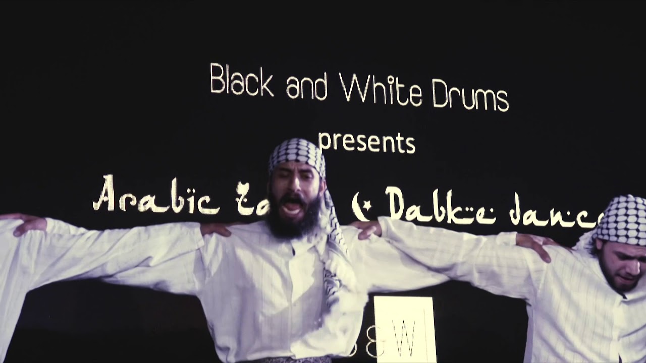 Black and White Drums presents "Dabke Dance" in Greece. - YouTube