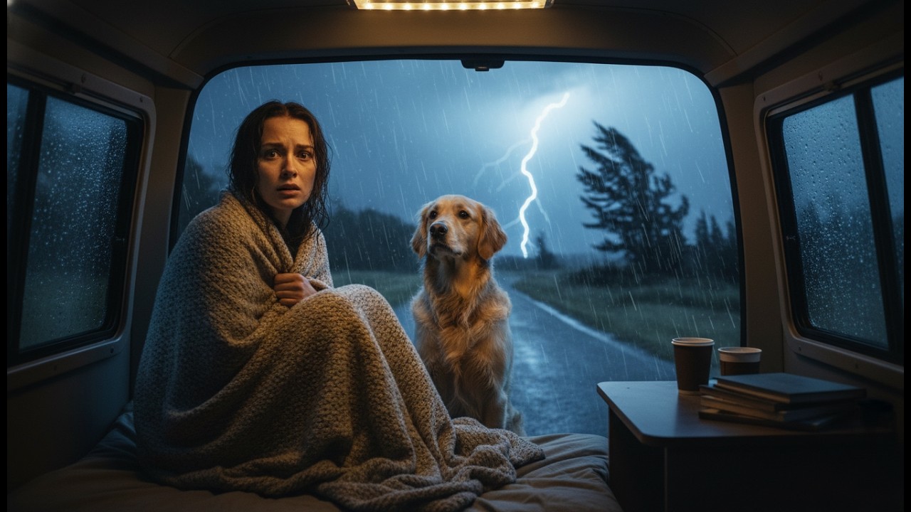 TRAPPED IN A VIOLENT STORM: 80mph Winds Nearly Tipped Us Over | Solo ...