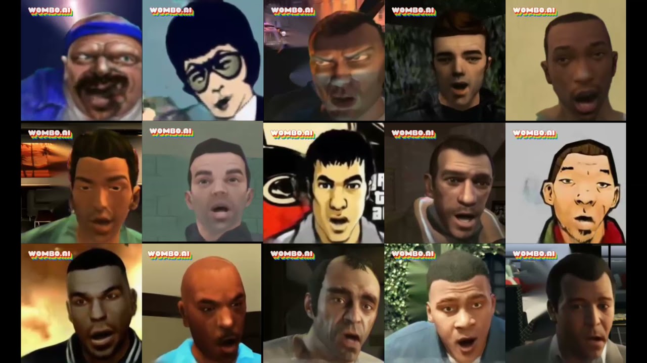 Every GTA Protagonist singing Chocolate Rain - YouTube