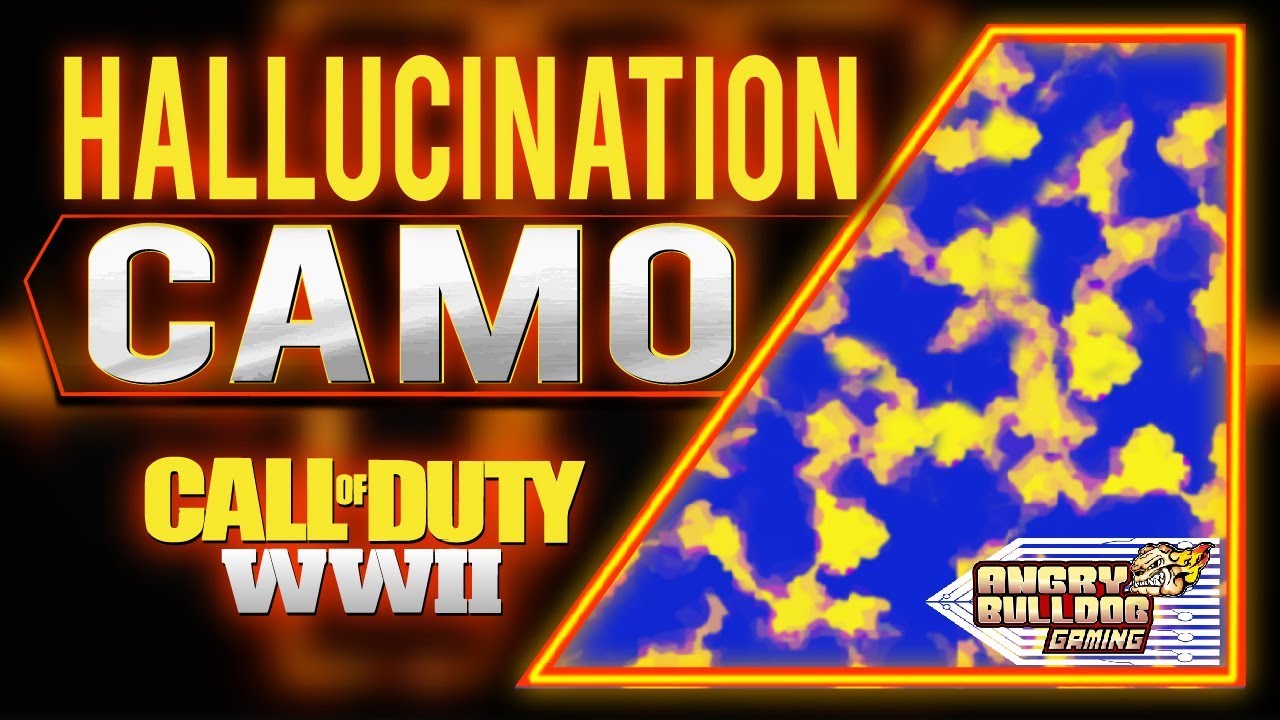 COD-WWll HALLUCINATION CAMO TUTORIAL │PAINTJOBS │1080P - YouTube