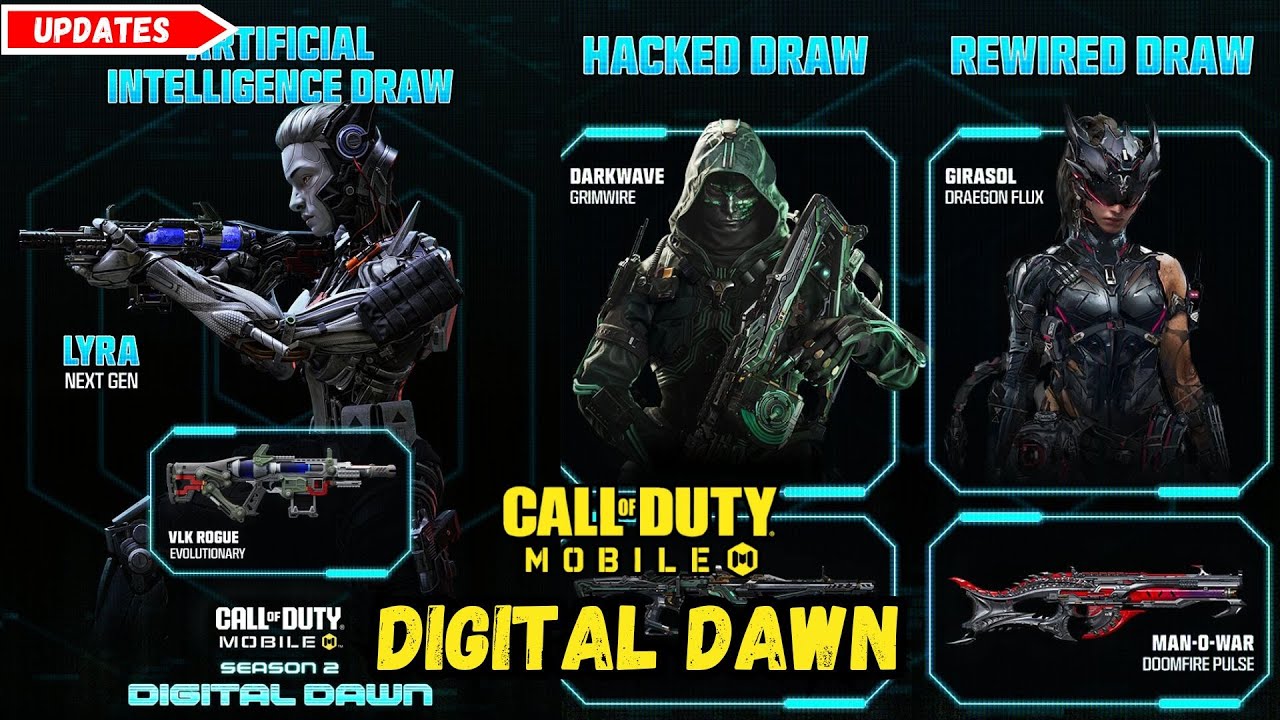 how to get battle pass season 2 digital dawn in codm - YouTube