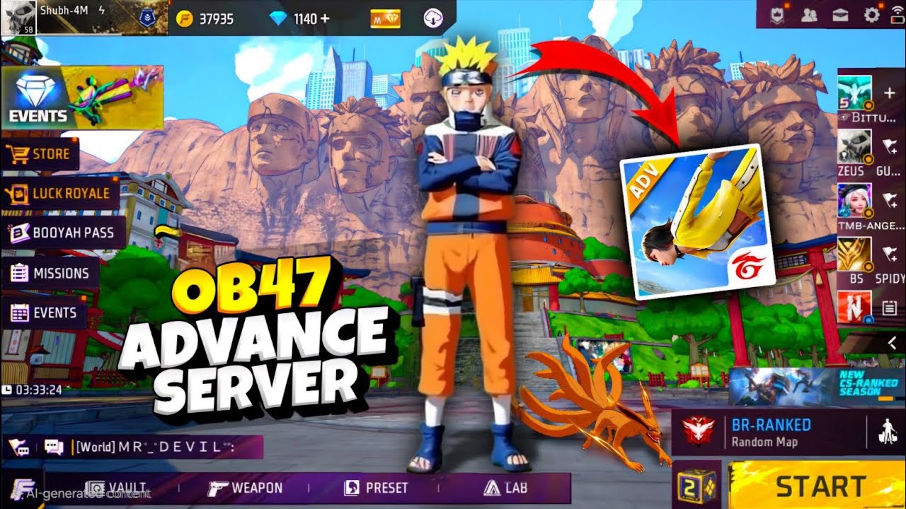 OB47 Advance Server All Confirm Changes 😲 - YouTube