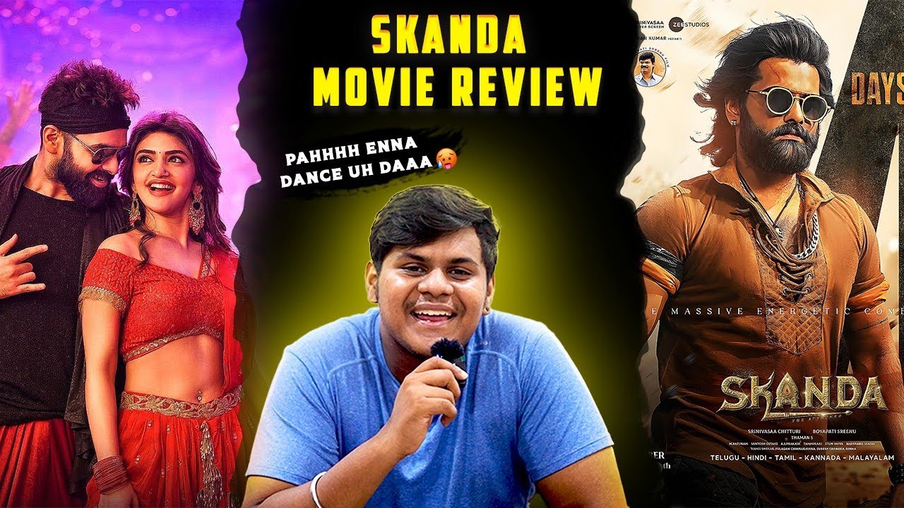 SKANDA MOVIE REVIEW 2023 | RAM POTHINENI | LATEST TAMIL DUBBED MOVIE ...