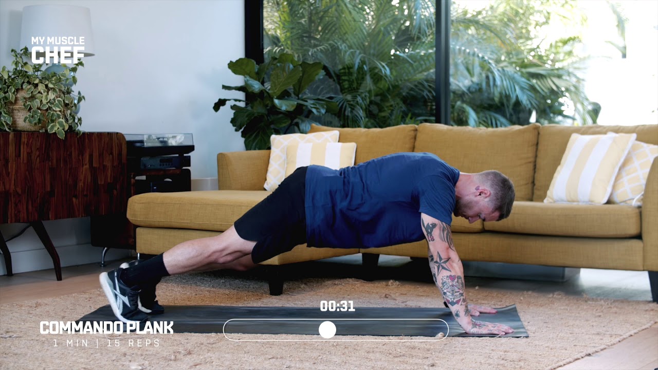 MAX BURCH | STRENGTH WORKOUT 1 | AT HOME WORKOUT - YouTube
