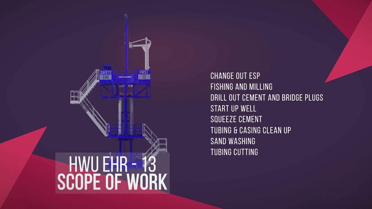 Elnusa Rig HWU Next Gen - YouTube