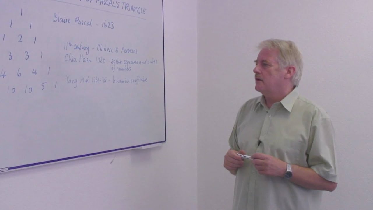 History of Mathematics : The History of Pascal's Triangle - YouTube