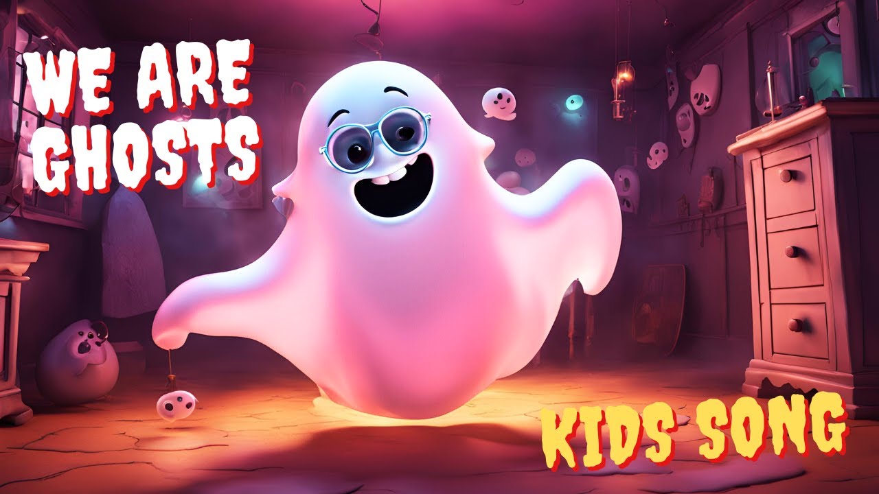 We Are Ghosts | Spooky Halloween Songs for kids | Little Baby Troyee ...
