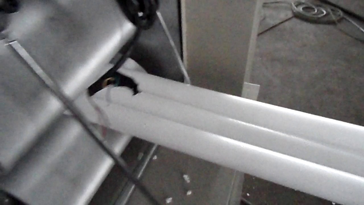 Plastic PE Foam sheet/pipe/tube rod profile making machine - YouTube